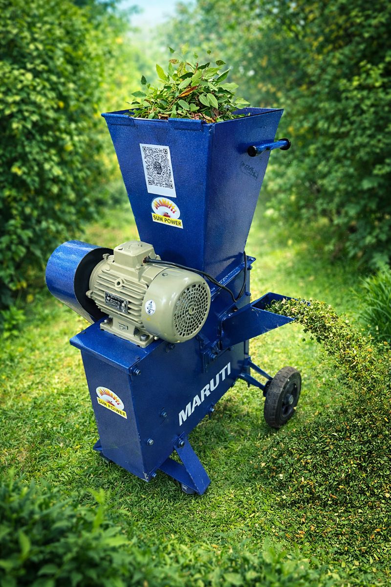 Maruti - Garden & Kitchen Waste Shredder Machine - 3 HP, Electric ...